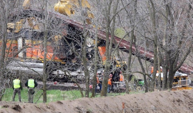 Two workers killed in train crash near Red Oak
