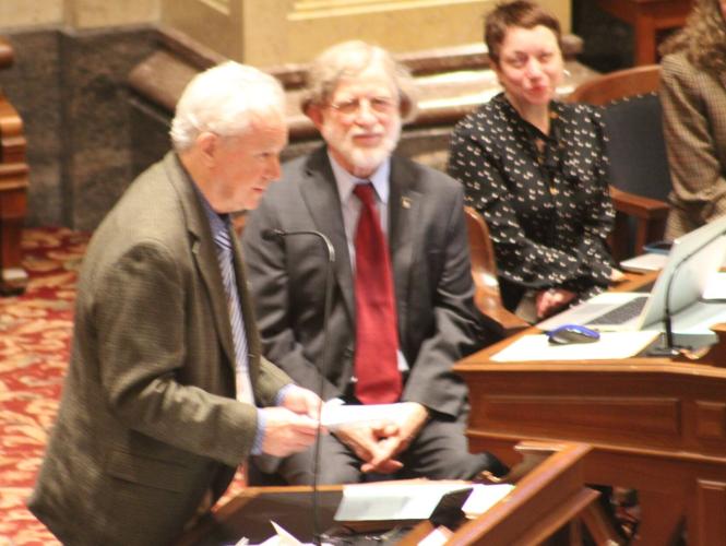 Iowa legislator Art Staed speaks about Parkinson’s disease