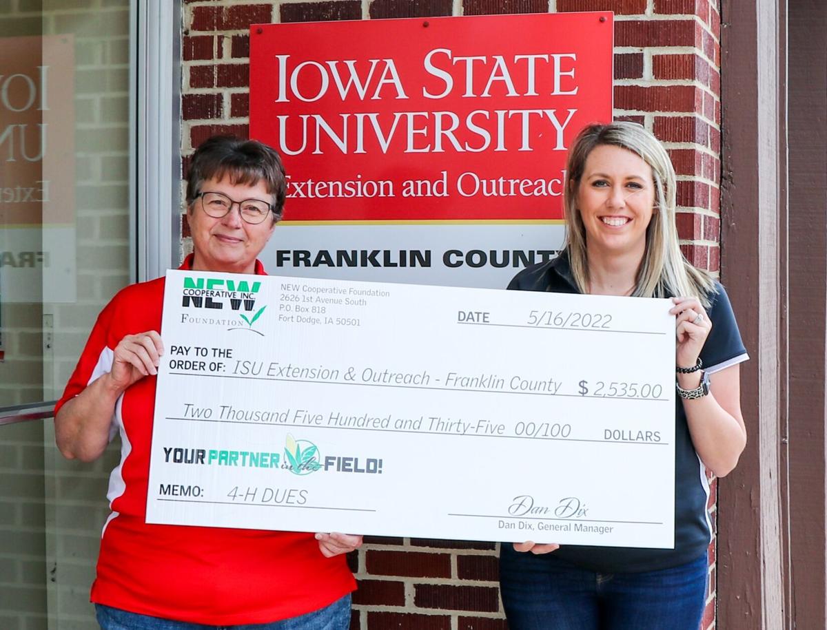 NEW Cooperative donates to 4-H