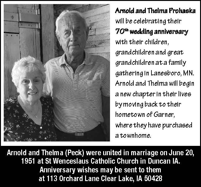 70th Wedding Anniversary