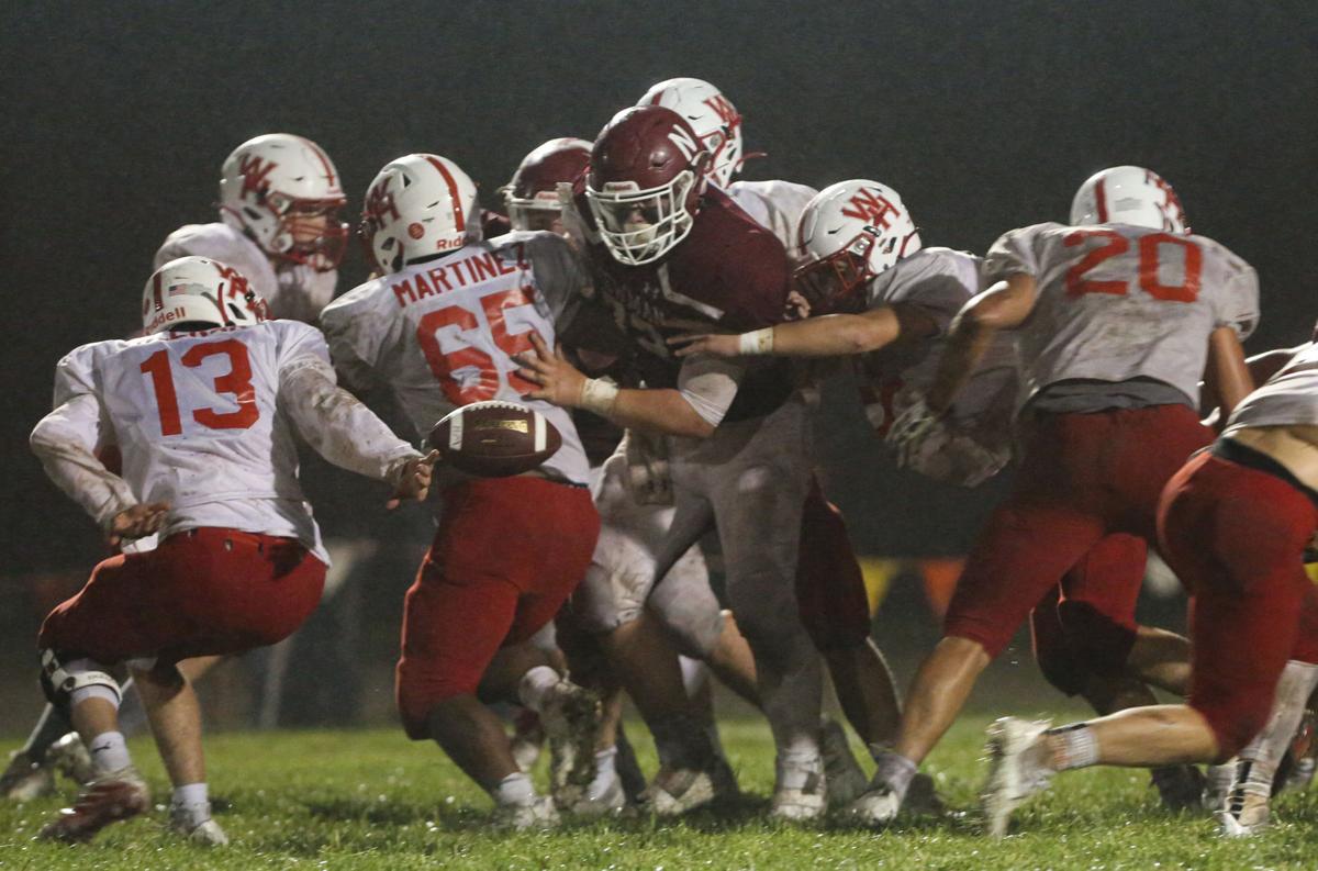 West Hancock's 'bulldozer offense' rushes through Newman Catholic