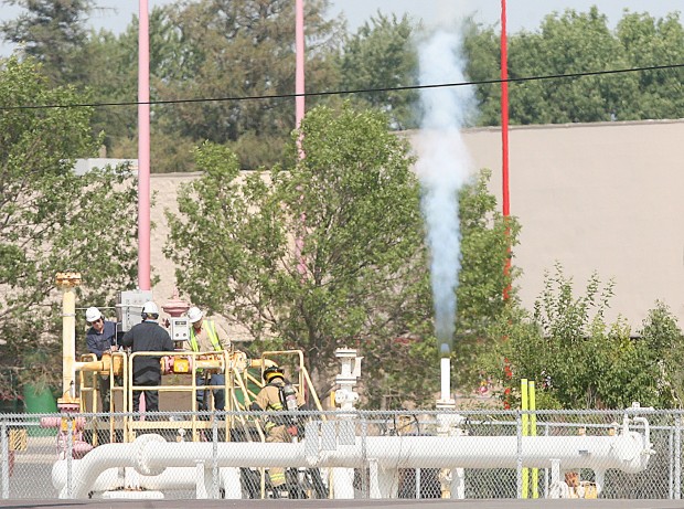 Faulty regulator causes natural gas evacuation