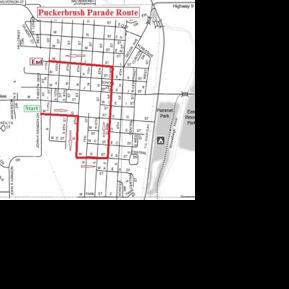 Puckerbrush parade route