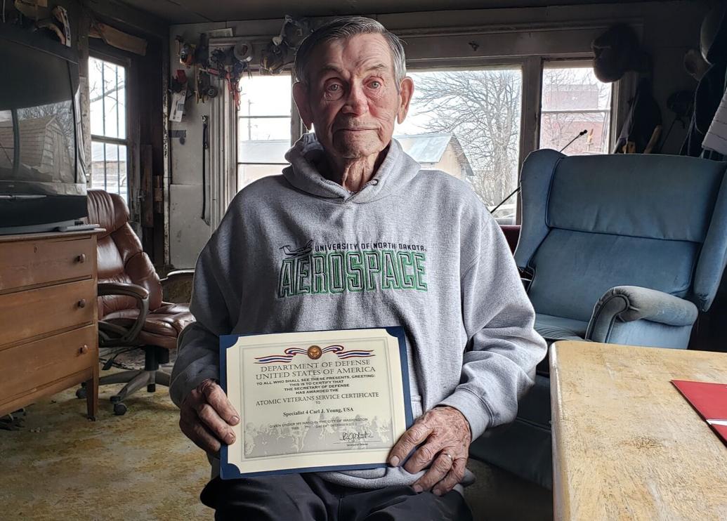 Garner Veteran receives Atomic Service award