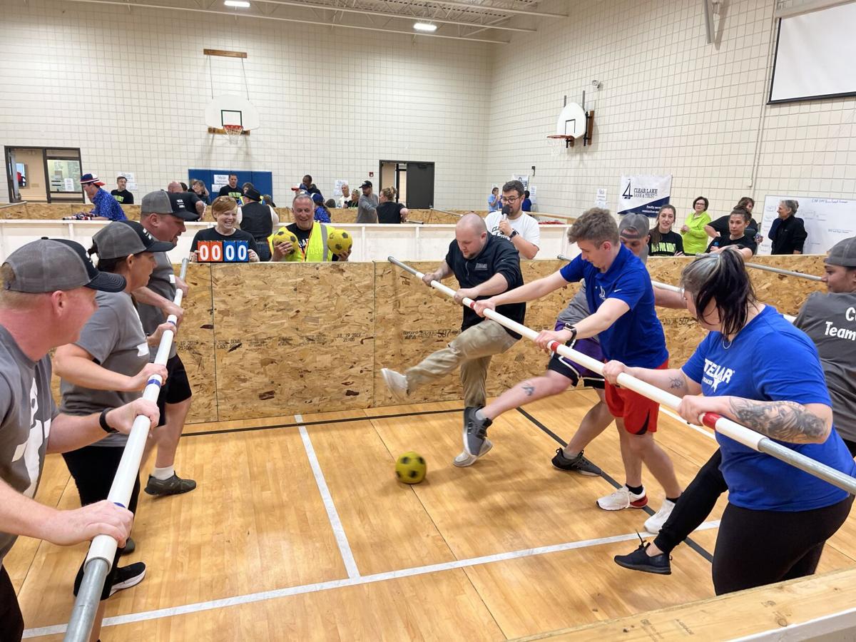 One Vision hosts life-sized foosball tournament fundraiser
