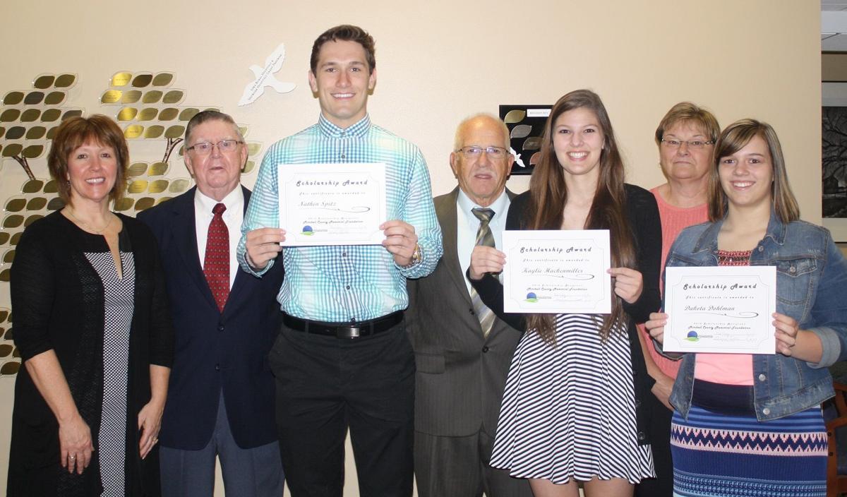 Spitz, Dohlman, Hackenmiller awarded MCRHC Foundation scholarships