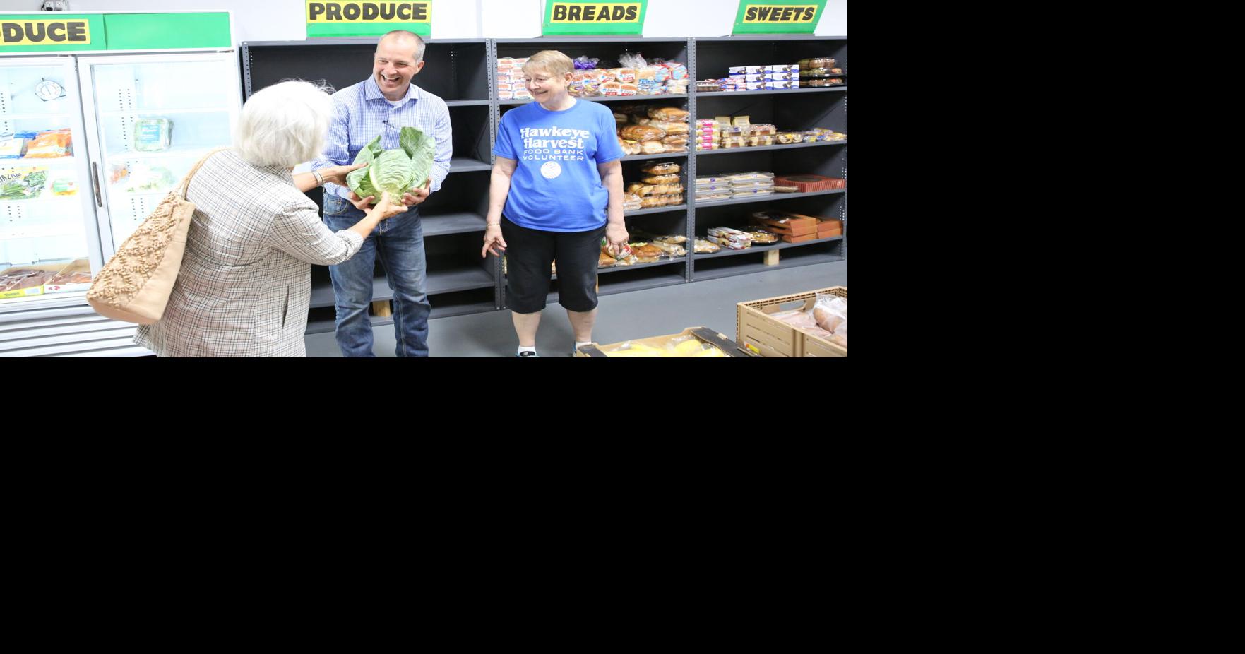 Hawkeye Harvest Food Bank puts food on the table