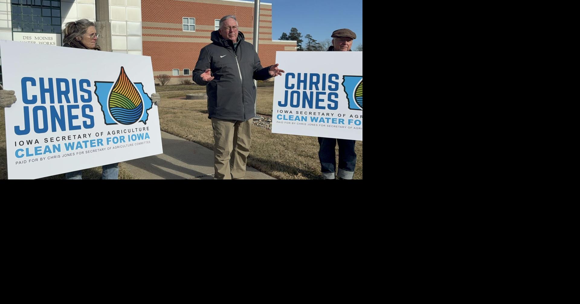 Chris Jones launches campaign for Iowa ag secretary seat