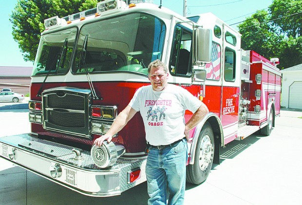 New pumper now in Osage Fire Department arsenal