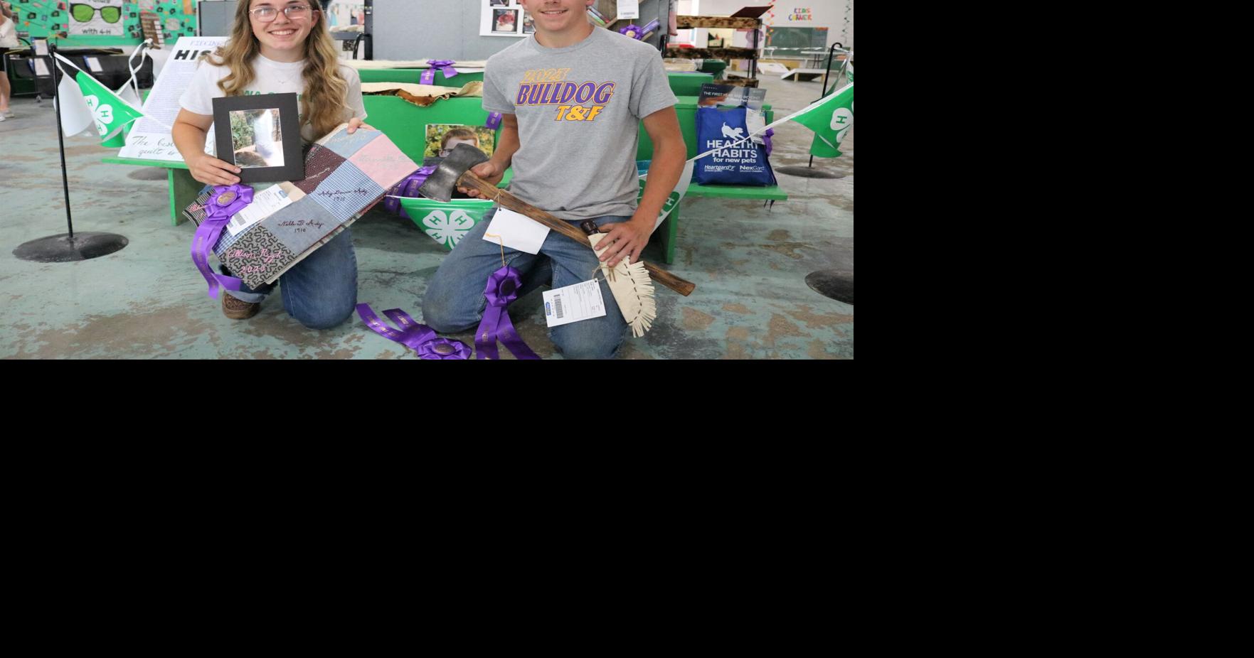 Winnebago County Fair commenced early this year with 4-H exhibits judging