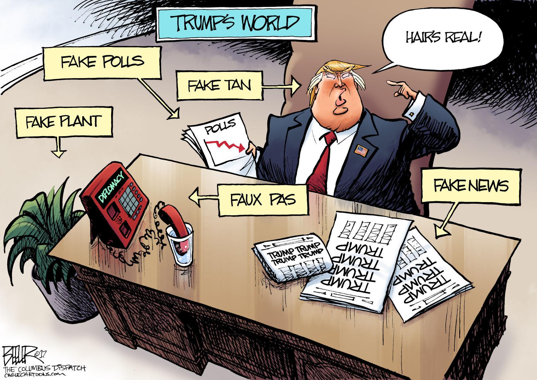 Fake Cartoon by Nate Beeler, The Columbus Dispatch