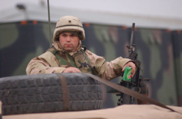 Honoring Spc. Knowles