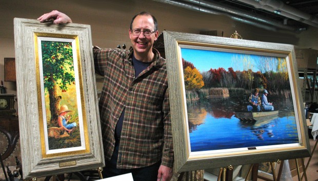 Rottinghaus paintings on display at Historical Museum