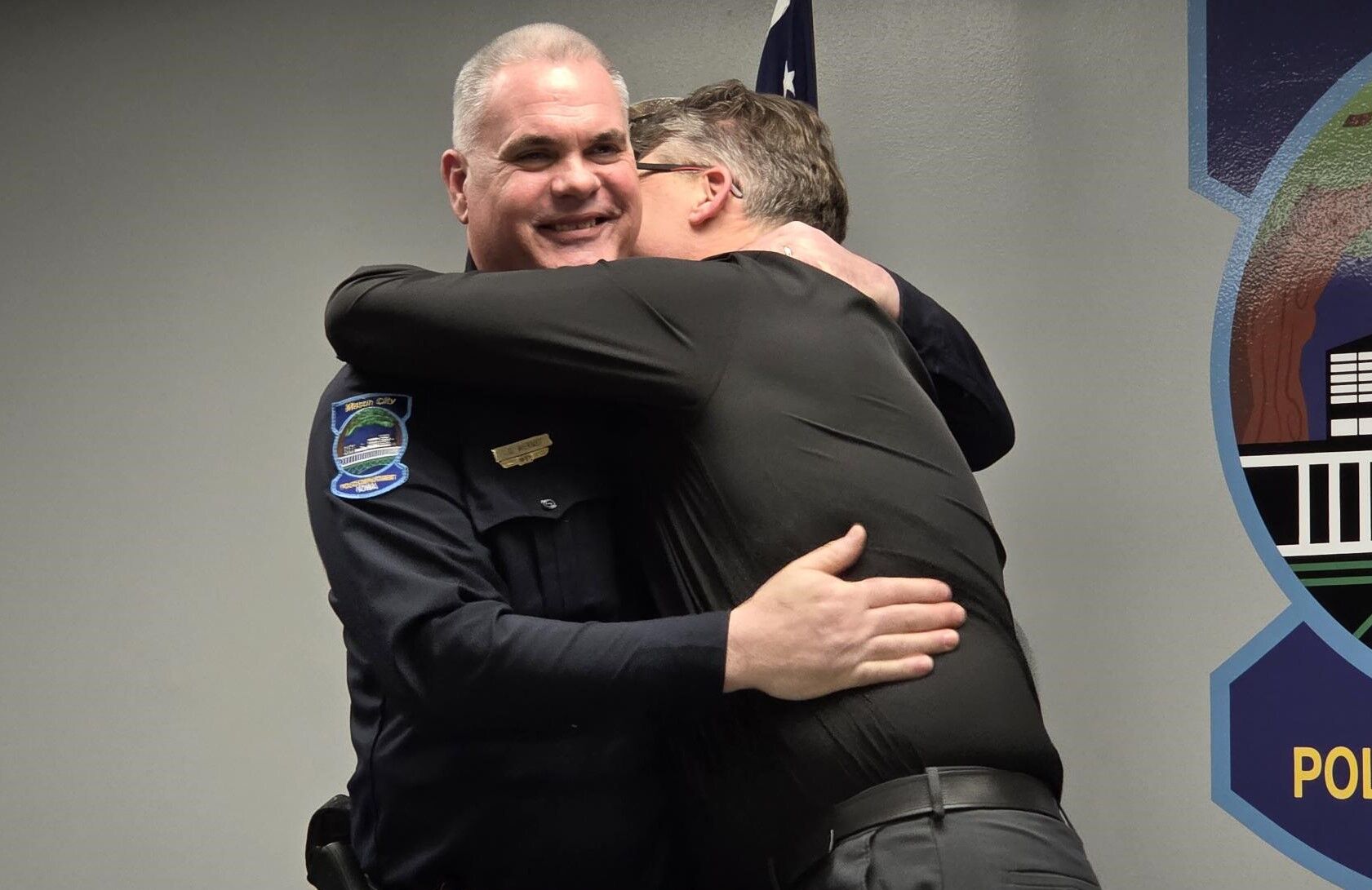 Recent Mason City Police Department promotions celebrated
