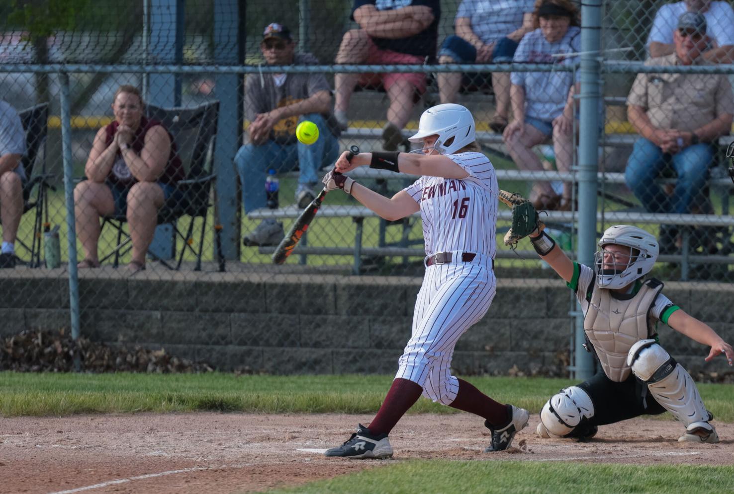 Photos: Osage at Newman Catholic baseball and softball, May 20