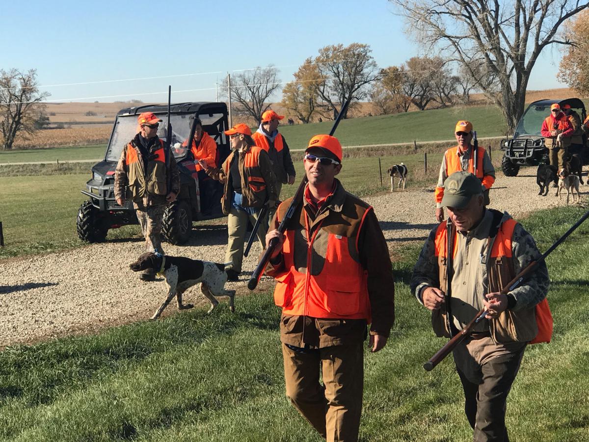 In Iowa, Donald Trump Jr. focuses on hunt with Steve King