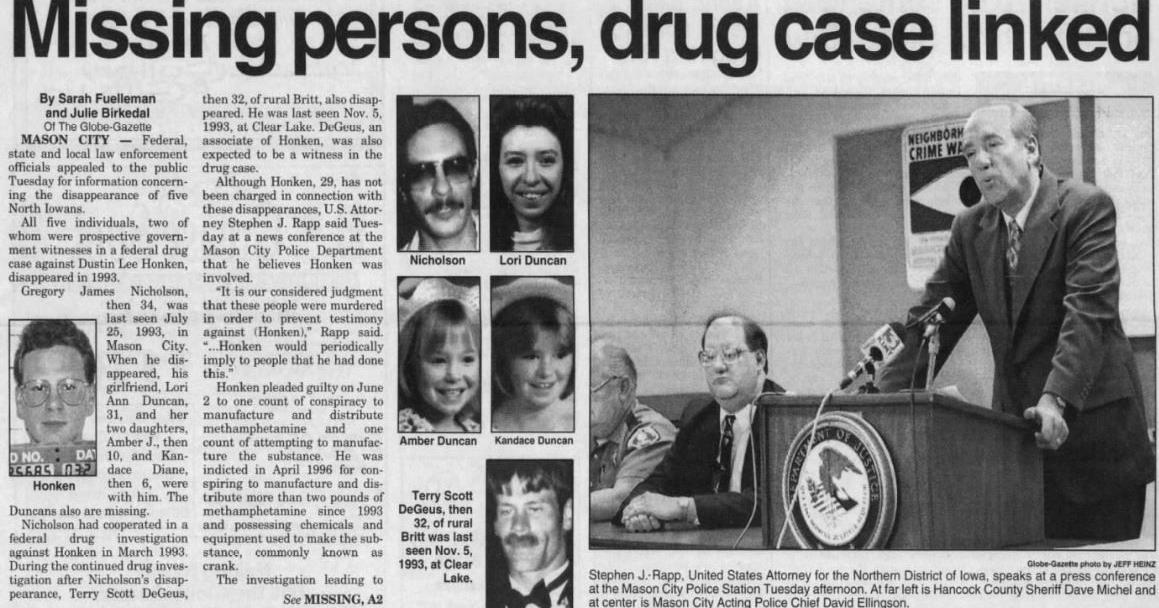 Dustin Honken murder case timeline