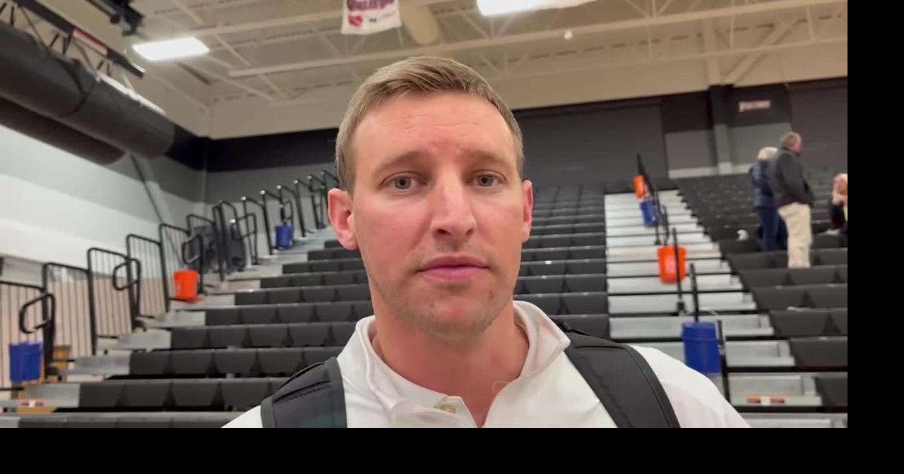 Charles City head coach Ben Klapperich