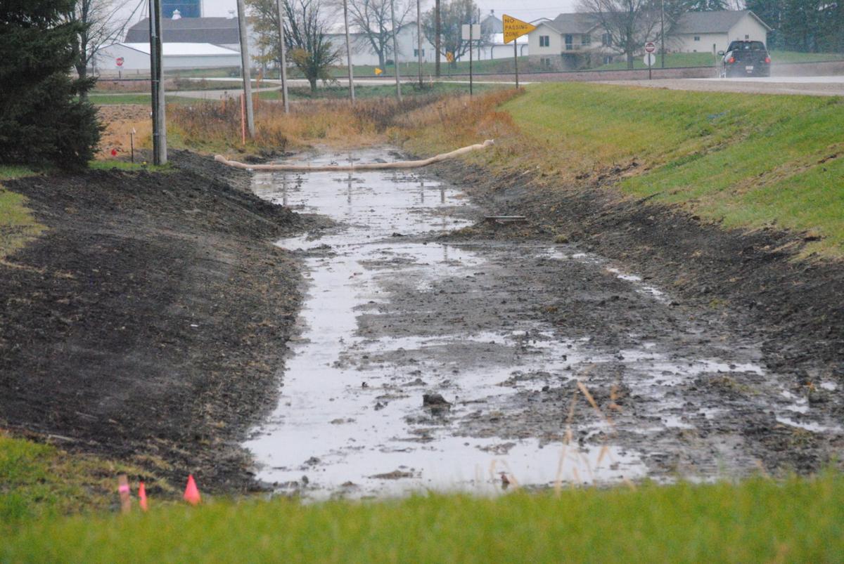 Drainage ditch cleaned; city needs dirt moved | Britt News Tribune ...