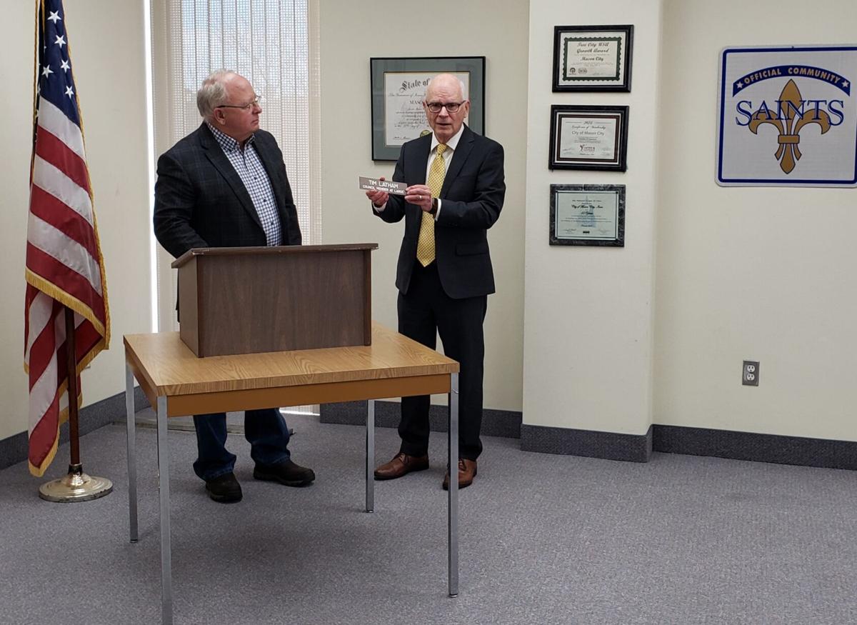 Latham takes Oath of Office for City Council