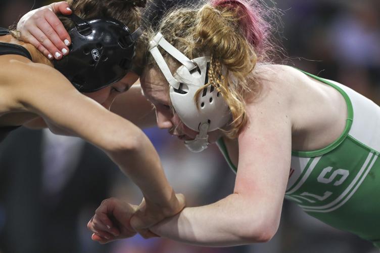 Girls' State Wrestling: Charles City's Lilly Luft claims title at 130 pounds