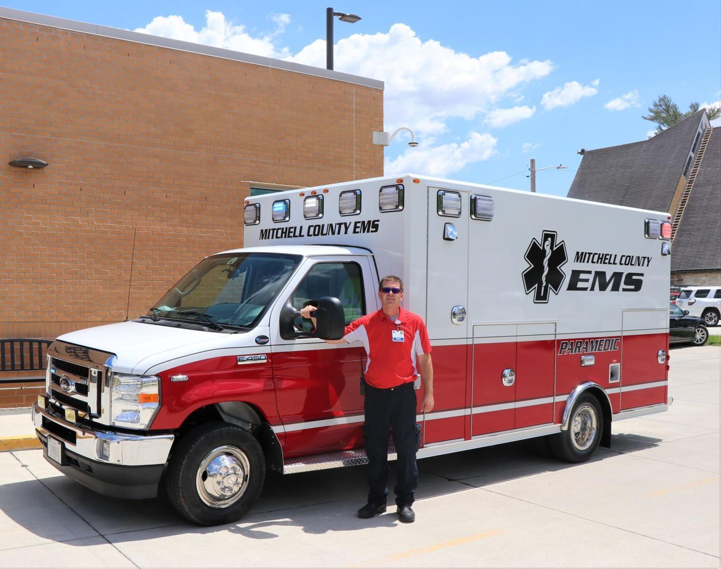 Mitchell County Regional Health Center welcomes new ambulance