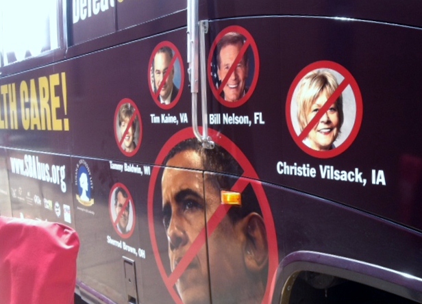 Bus tour speakers back pro-life candidates