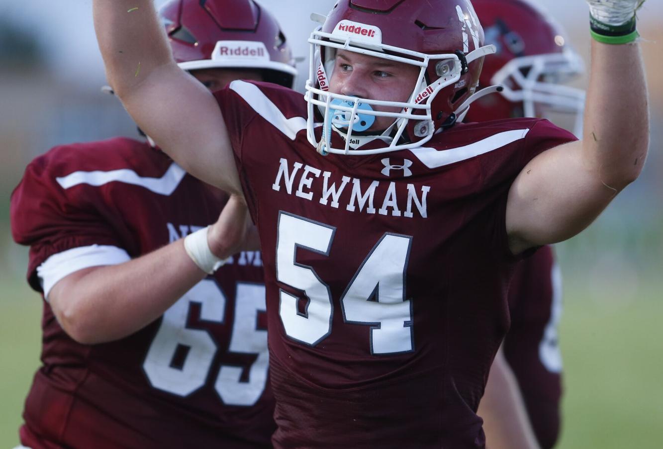 Central Springs at Newman Catholic Football, Aug, 28, 2025