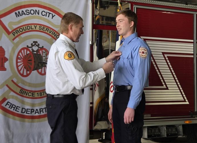 Five new members join Mason City Fire Department