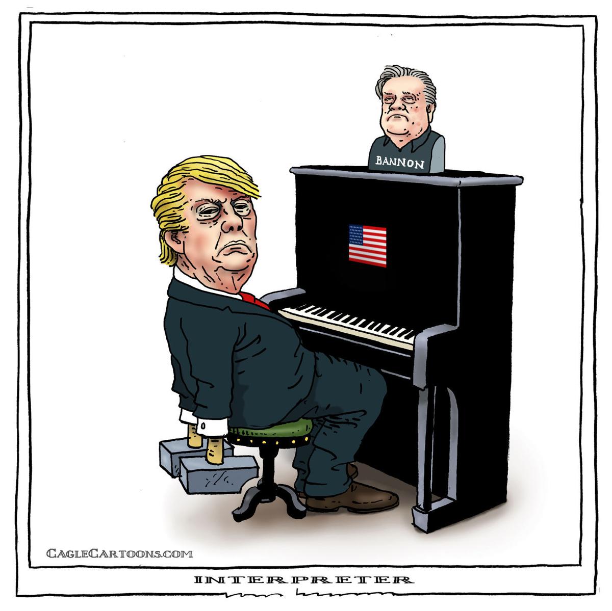 Political cartoons: Winter, fascism, Mosul, Merkel, Trump | Column ...