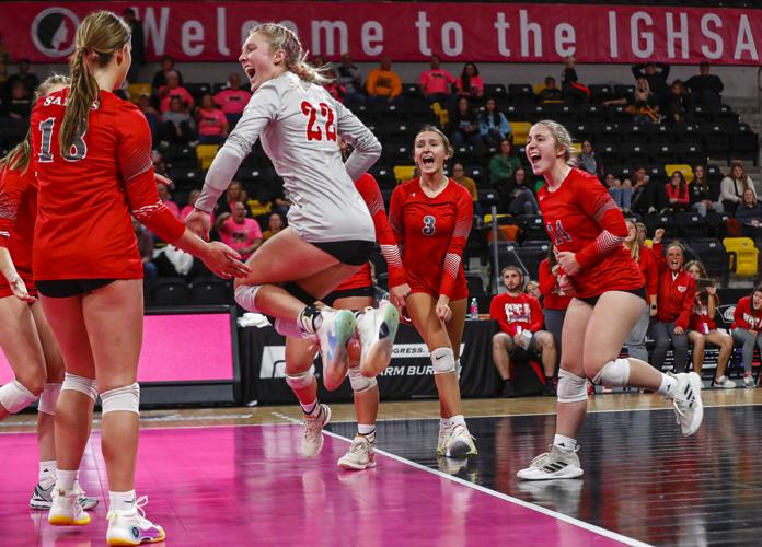 Saint Ansgar volleybal bows out in state quarterfinals