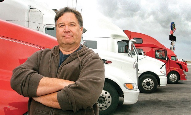 Eye on Iowa - Economic issues drive trucker vote
