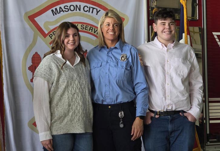 Five new members join Mason City Fire Department