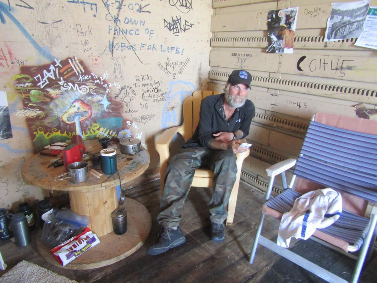 Hobo makes it to Britt after 50 years on the tracks