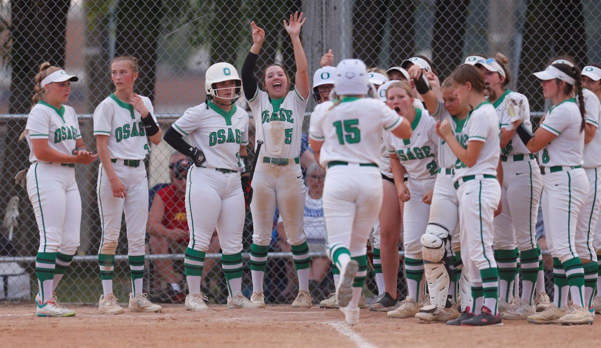 Hemann and Grimm leading Osage softball to great season