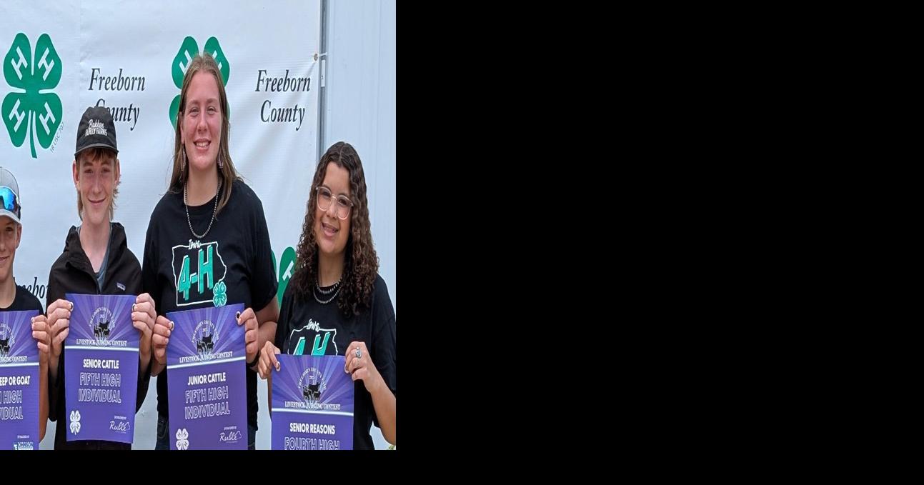 Worth County 4-H successful at the Freeborn County Fair