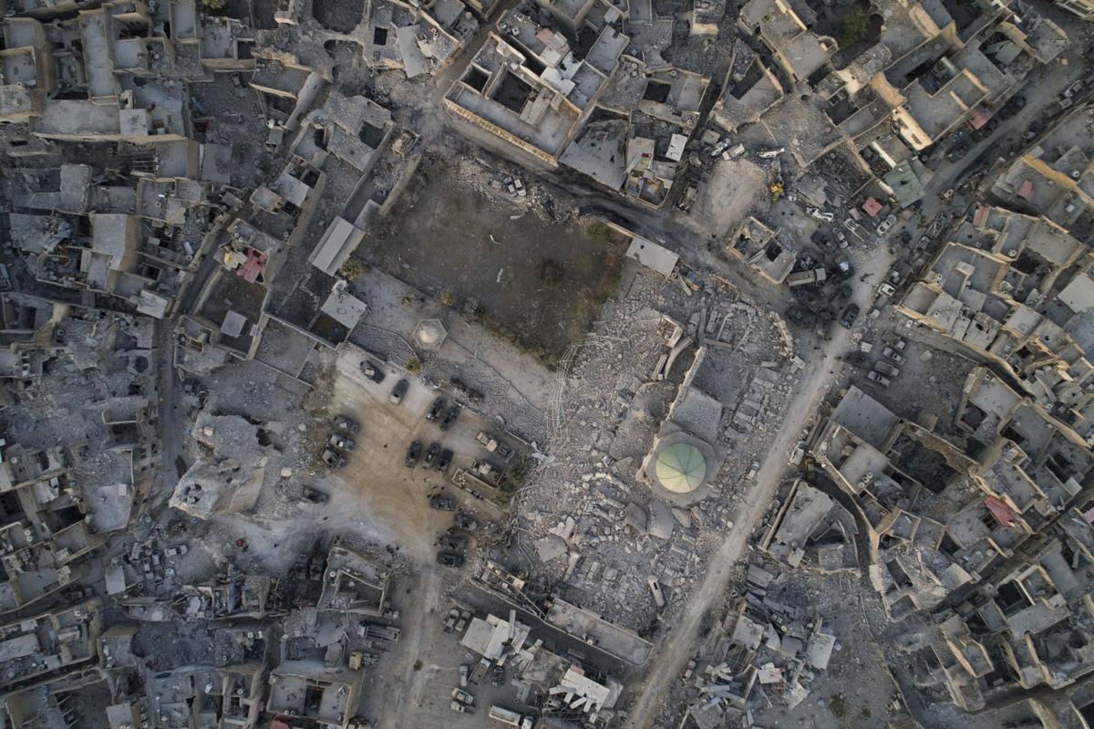 Photos: Drone captures Mosul's destruction from above | World News ...