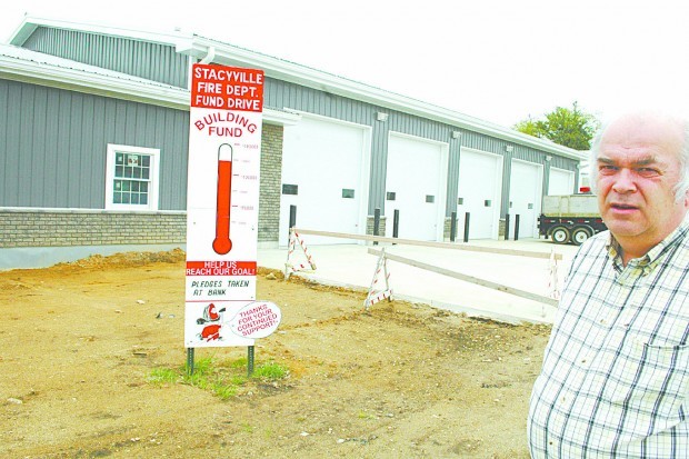 New Stacyville Fire Station nearing completion