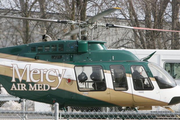 New Mercy Air Med helicopter is in service