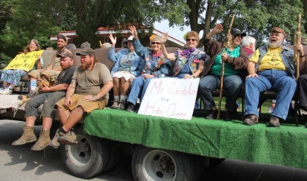 Scenes from the 2014 Hobo Days, National Hobo Convention