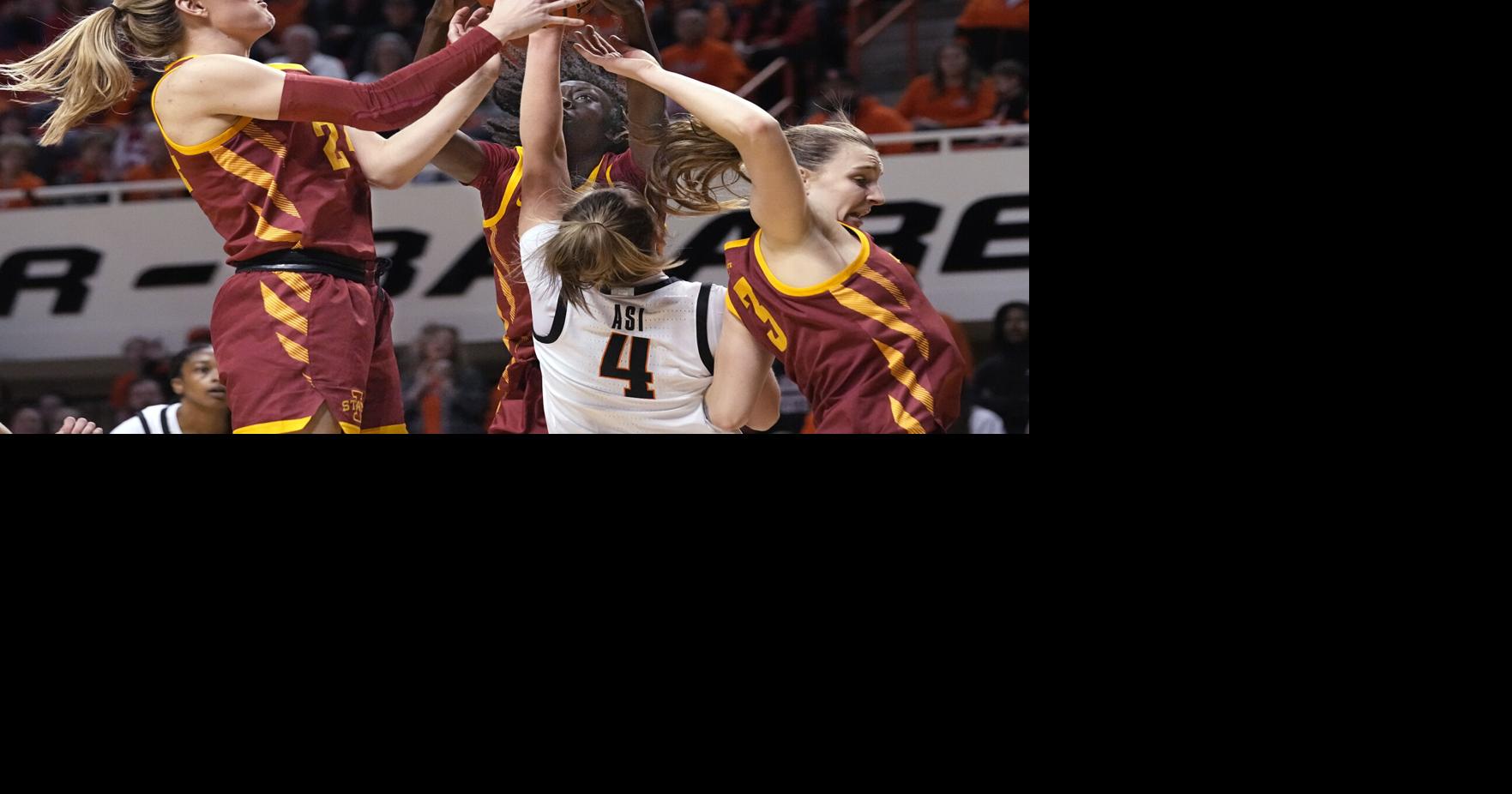 College women's basketball: Iowa State's Ashley Joens, Stephanie Soares ...