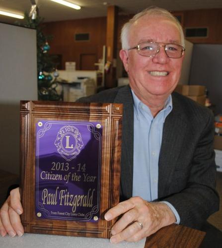 Paul Fitzgerald is Lions Citizen of the Year