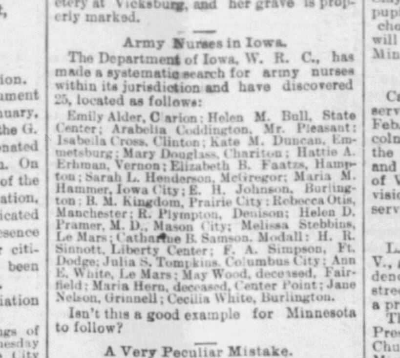 SAYLES: Local history - Dr. Helena Pramer, Part 1