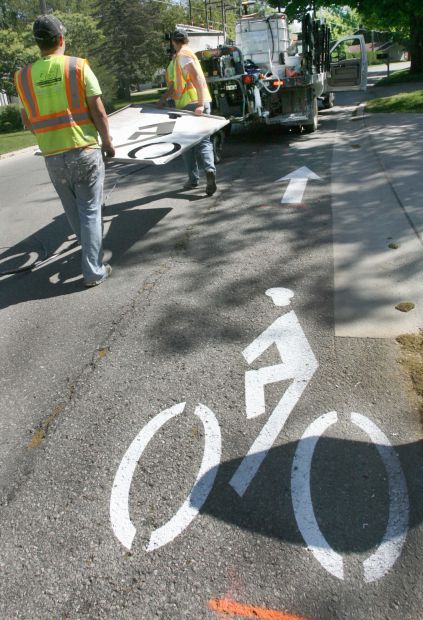 Sharrows are coming to streets near you | Mason City & North Iowa ...