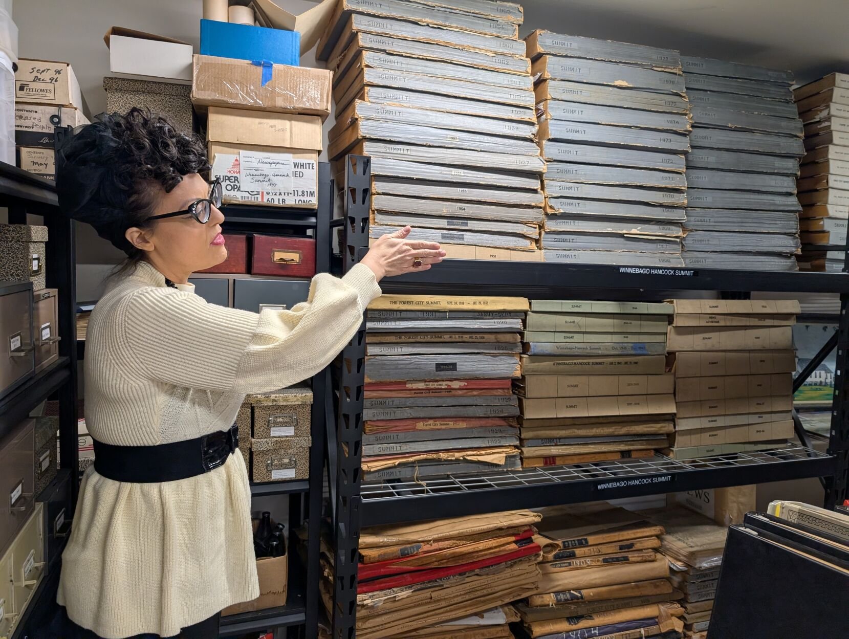 Historian, 95, helped build the Winnebago Historical Society