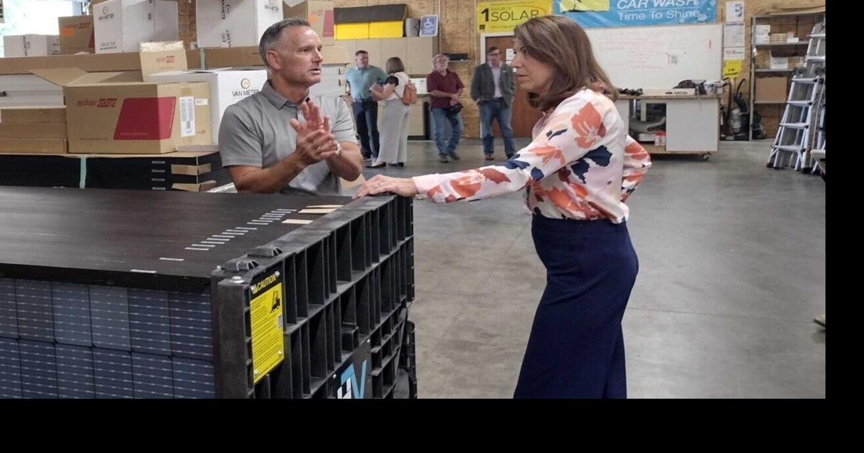 Axne: Inflation Reduction Act will help Iowa green energy businesses