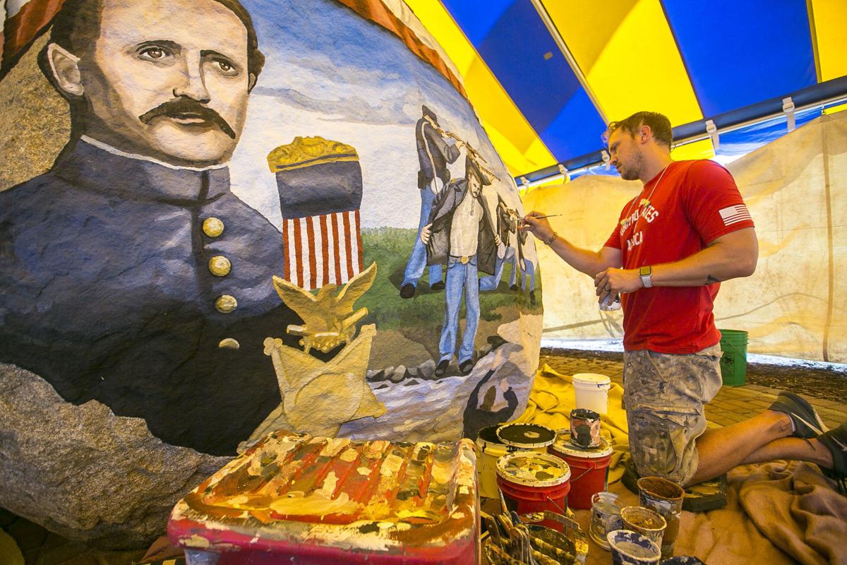 Clear Lake Freedom Rock pays tribute to Civil War soldier from Cerro ...