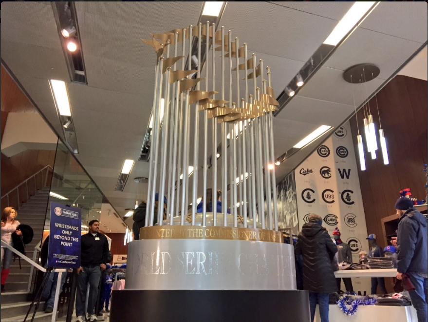 Cubs' World Series trophy coming to Mason City