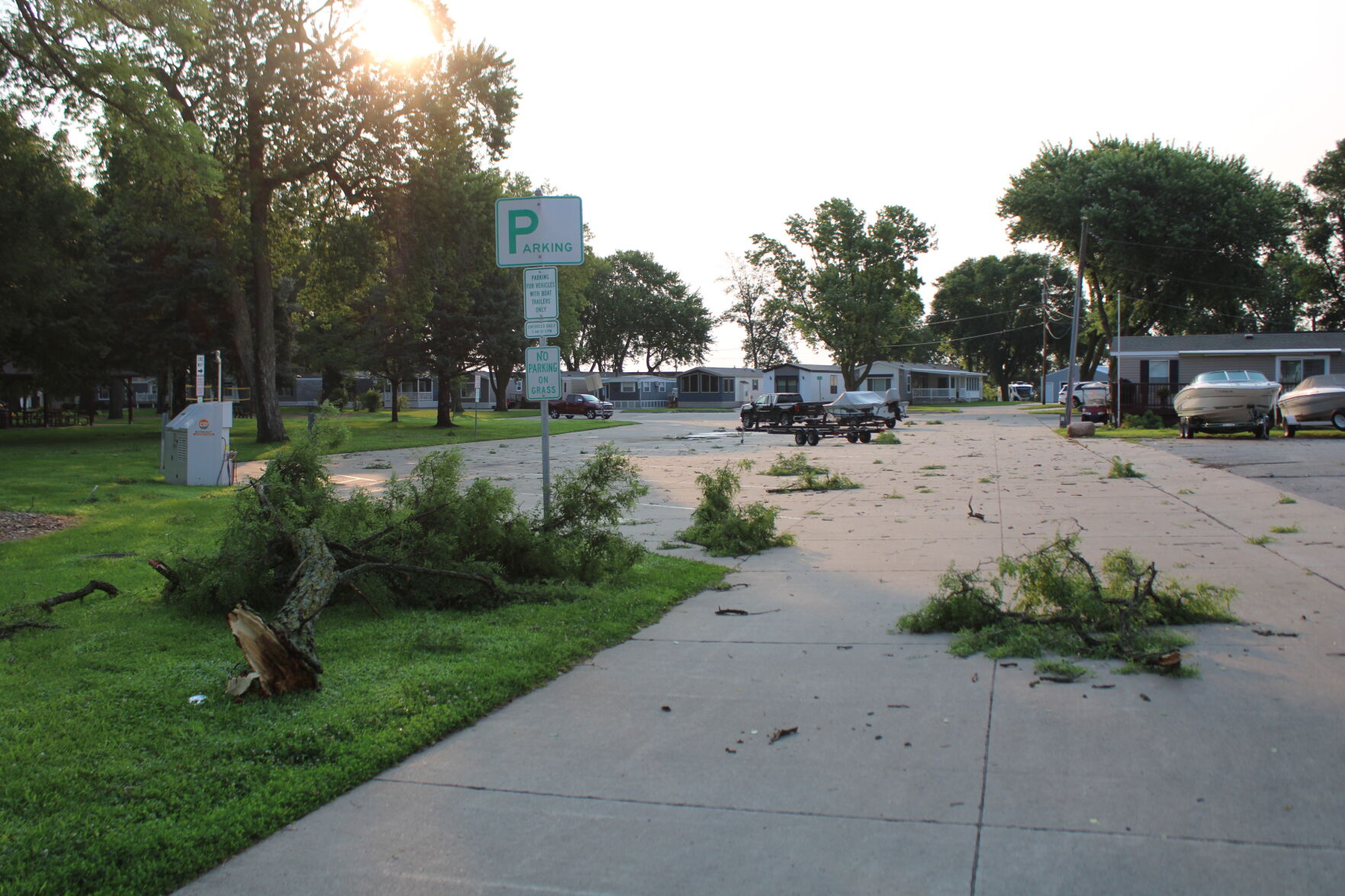 High winds rip through North Iowa, damage reported