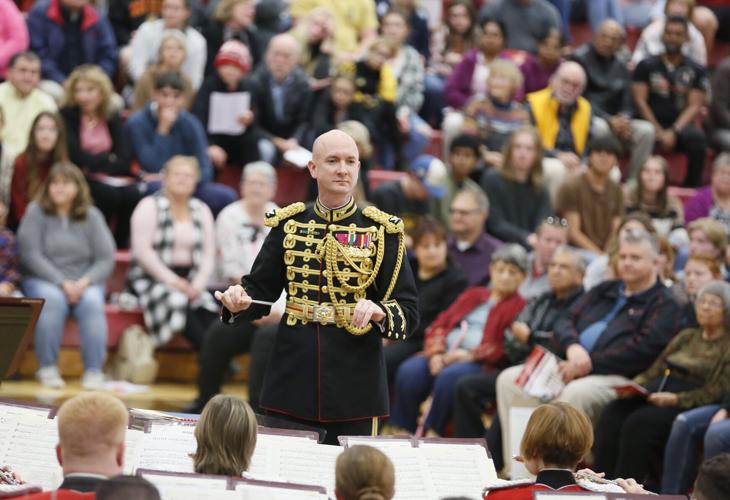 Marine Band visits Mason City